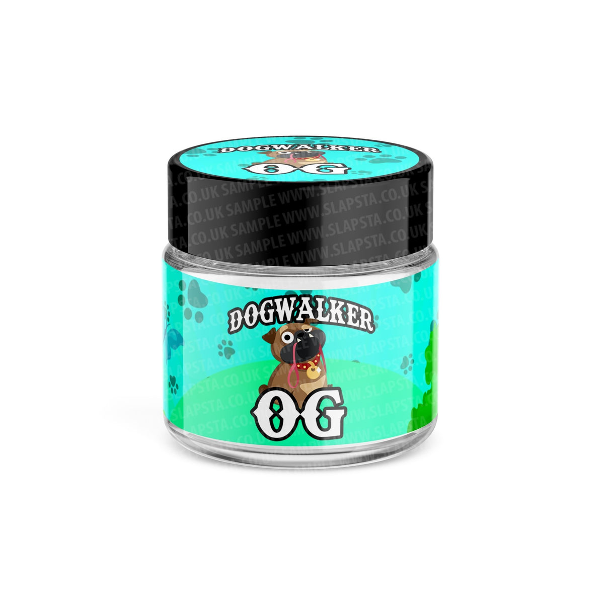 SLAPSTA - Dogwalker OG Glass Jars Pre-Labeled