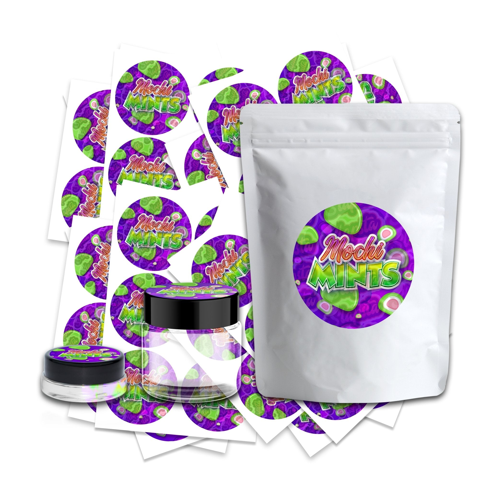 Circular Strain Sticker Labels | Over 1000+ Designs | SLAPSTA