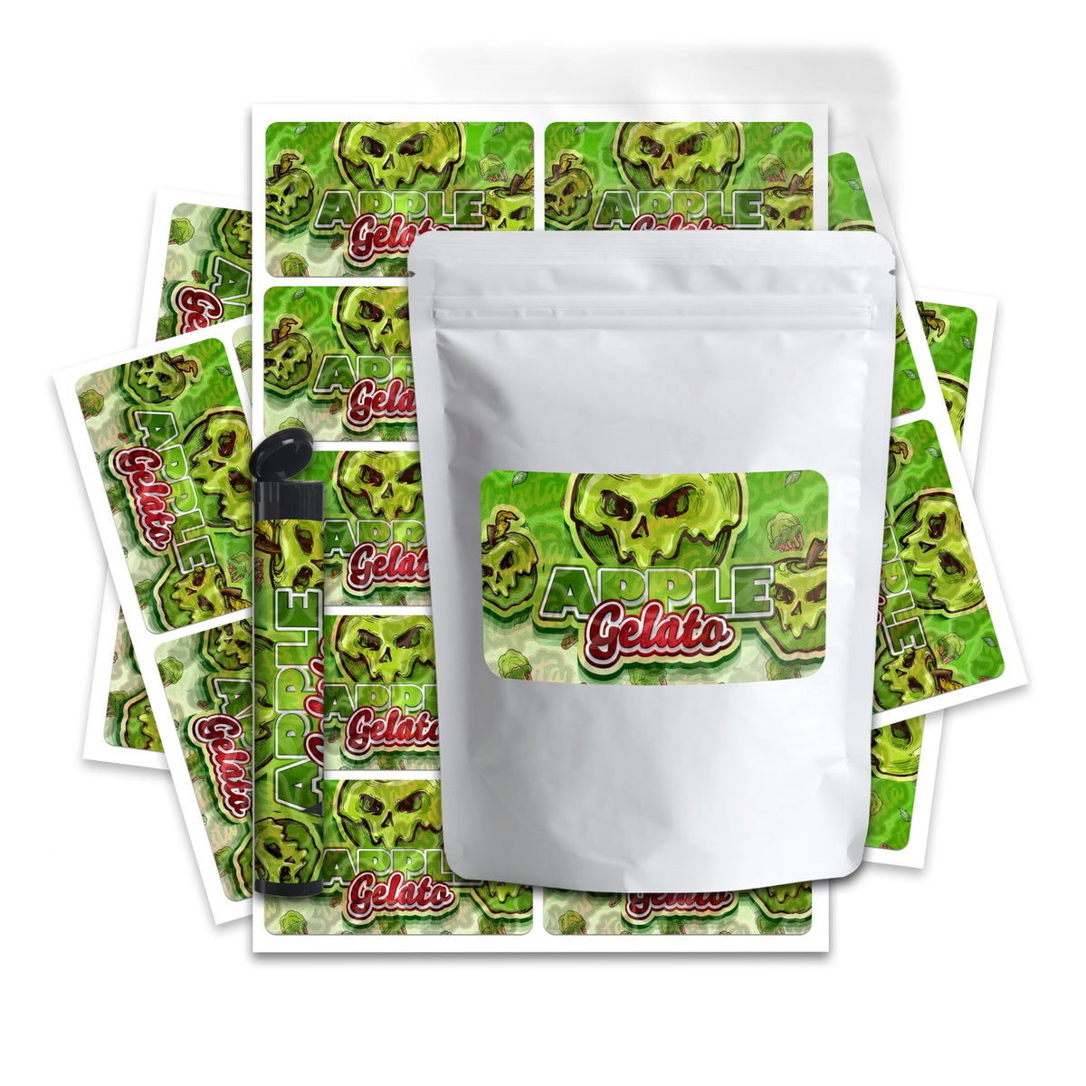 Rectangle / Pre-Roll Sticker Labels | SLAPSTA