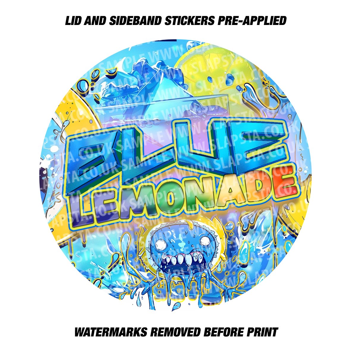 Blue Lemonade UV Strain Storage Jars | SLAPSTA