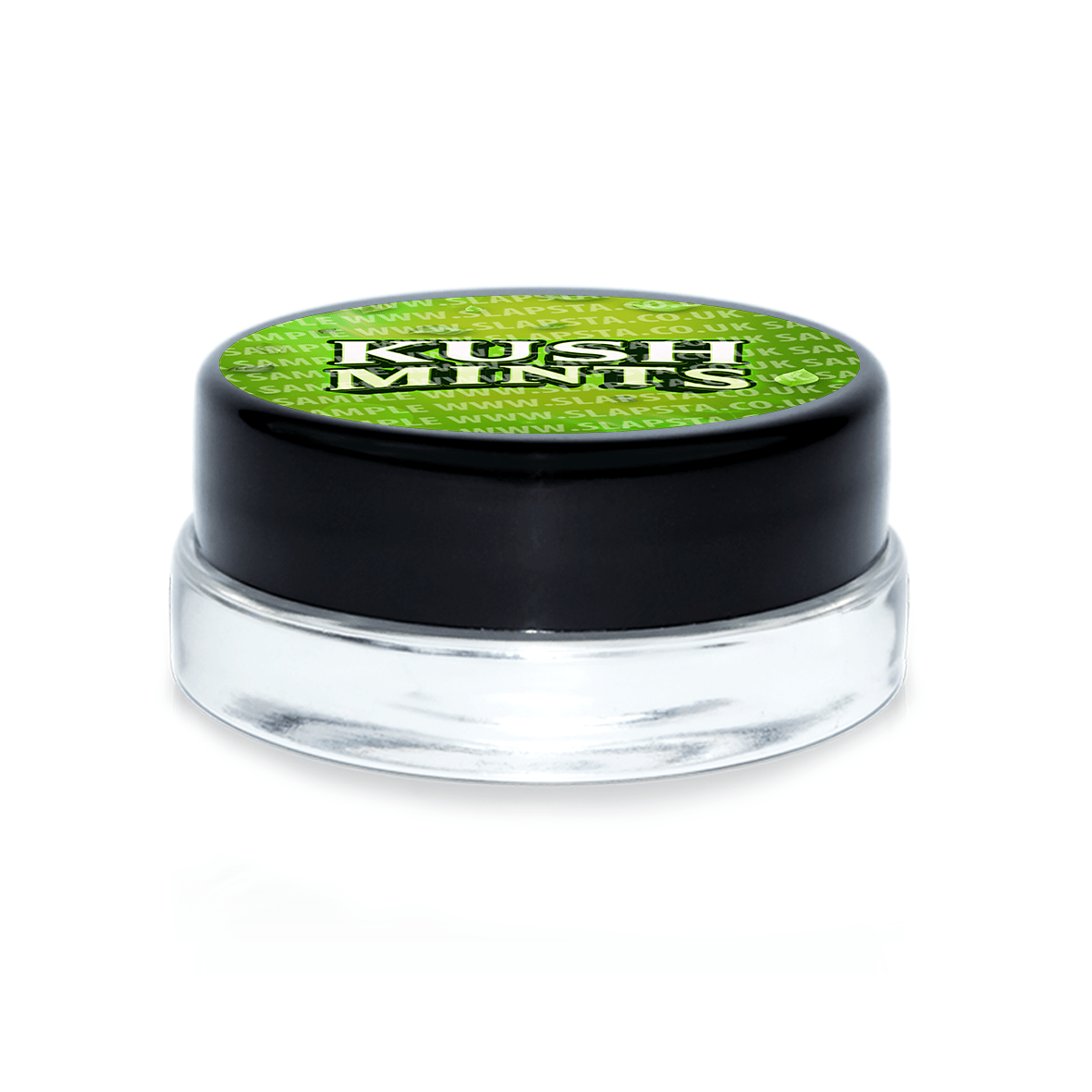 Kush Mints | 7ml Glass Concentrate Jars | SLAPSTA