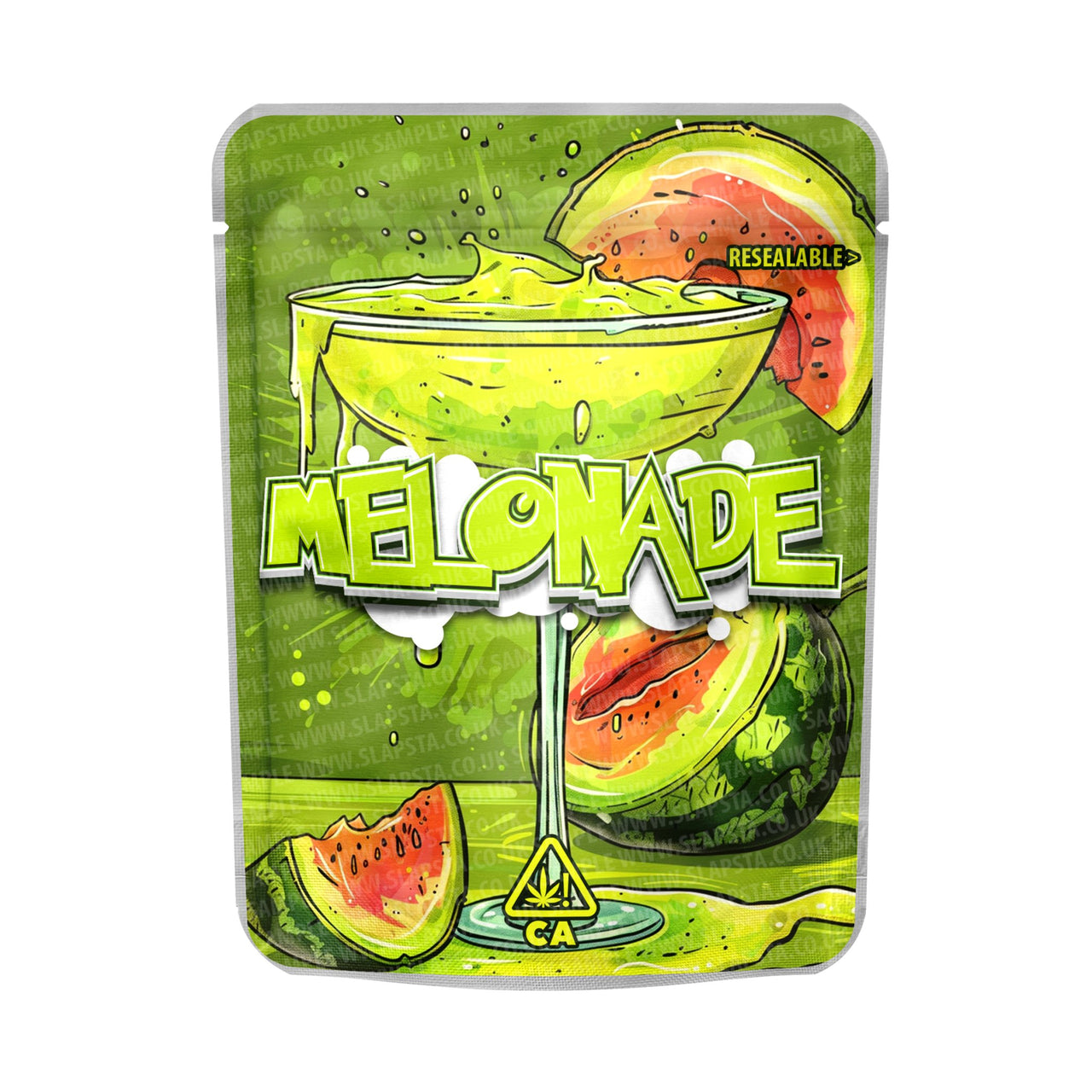 SLAPSTA - Melonade Mylar Pouches Pre-Labeled
