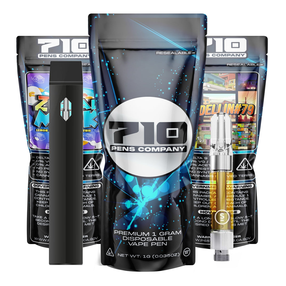 SLAPSTA - Direct Print Mylar Pouches