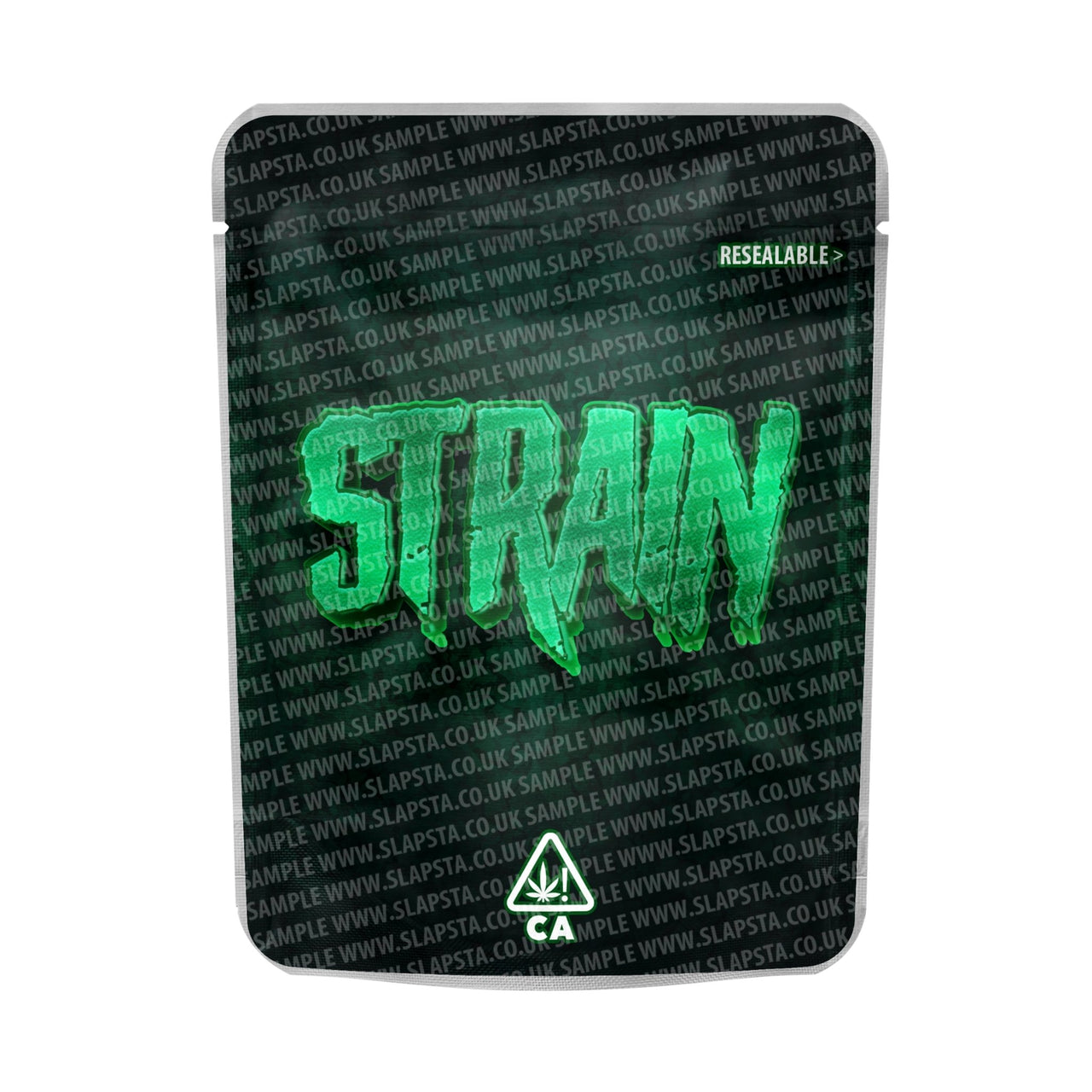 SLAPSTA - Editable Strain Mylar Pouches Pre-Labeled