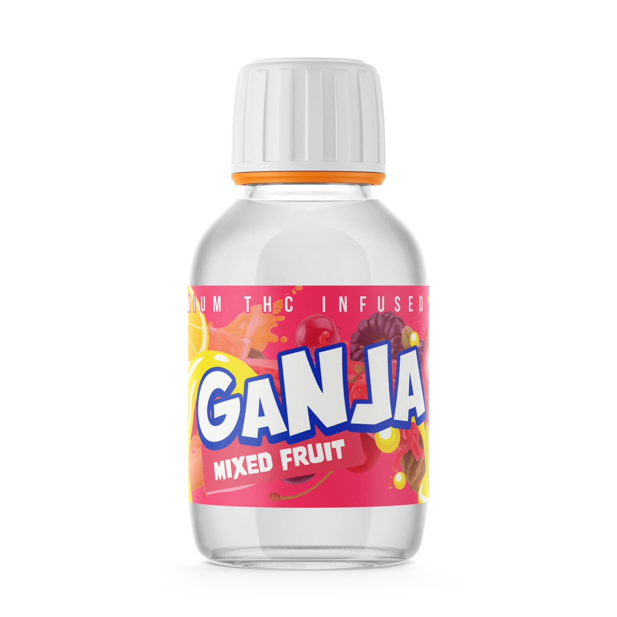 Mixed Fruit Flavour 60ml THC Syrup Bottles | SLAPSTA