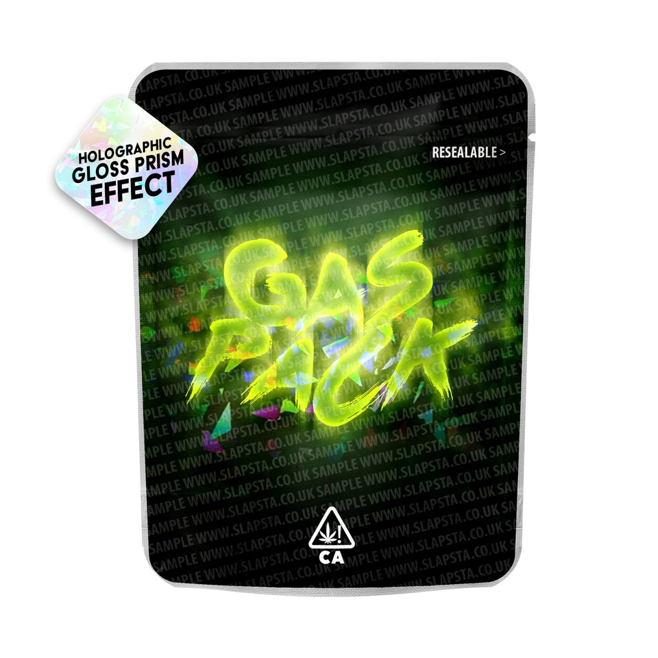 Gas Pack Holographic Prism Mylar Bags | SLAPSTA