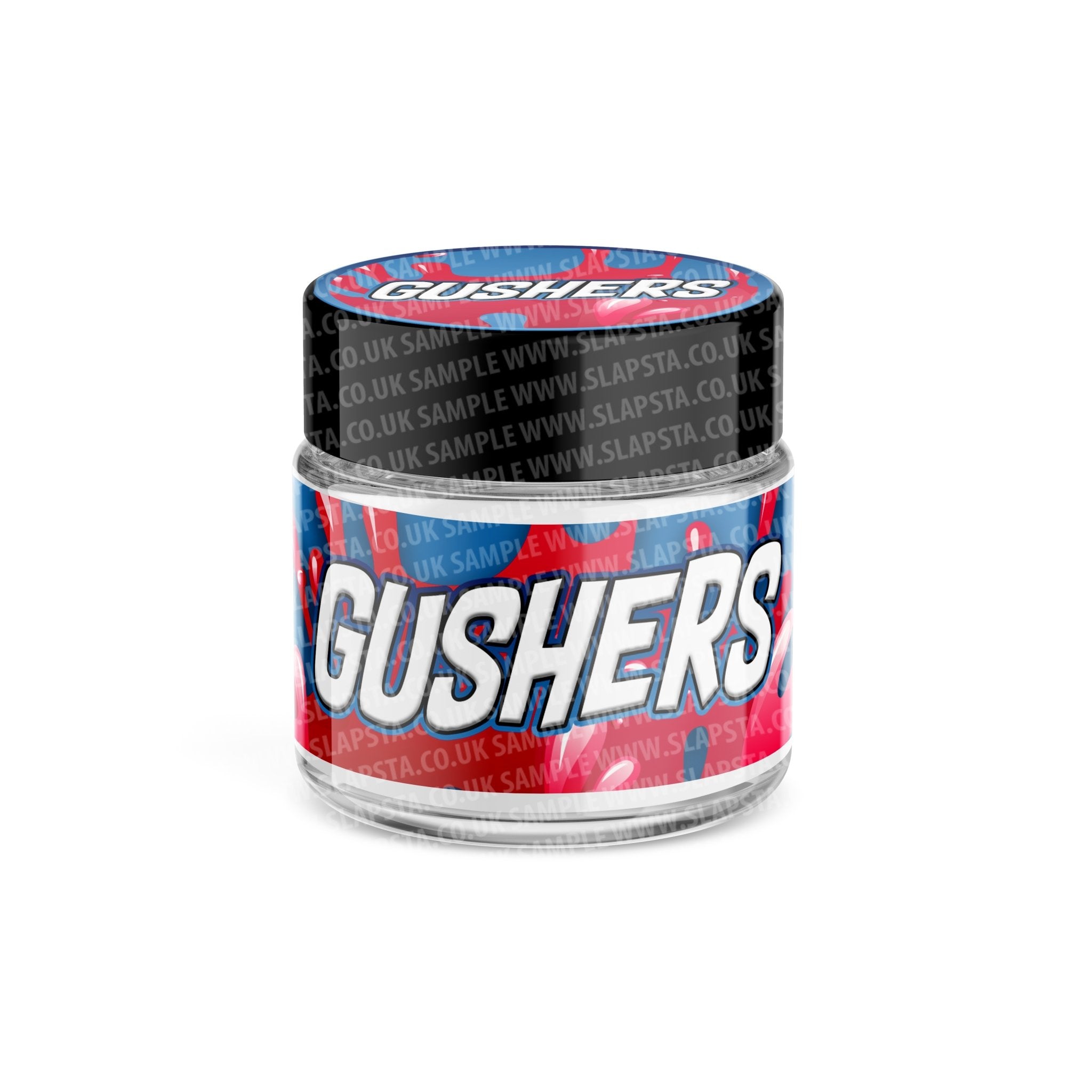 SLAPSTA - Guhsers Glass Jars Pre-Labeled