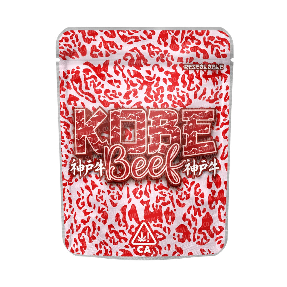SLAPSTA - Kobe Beef Mylar Pouches Pre-Labeled