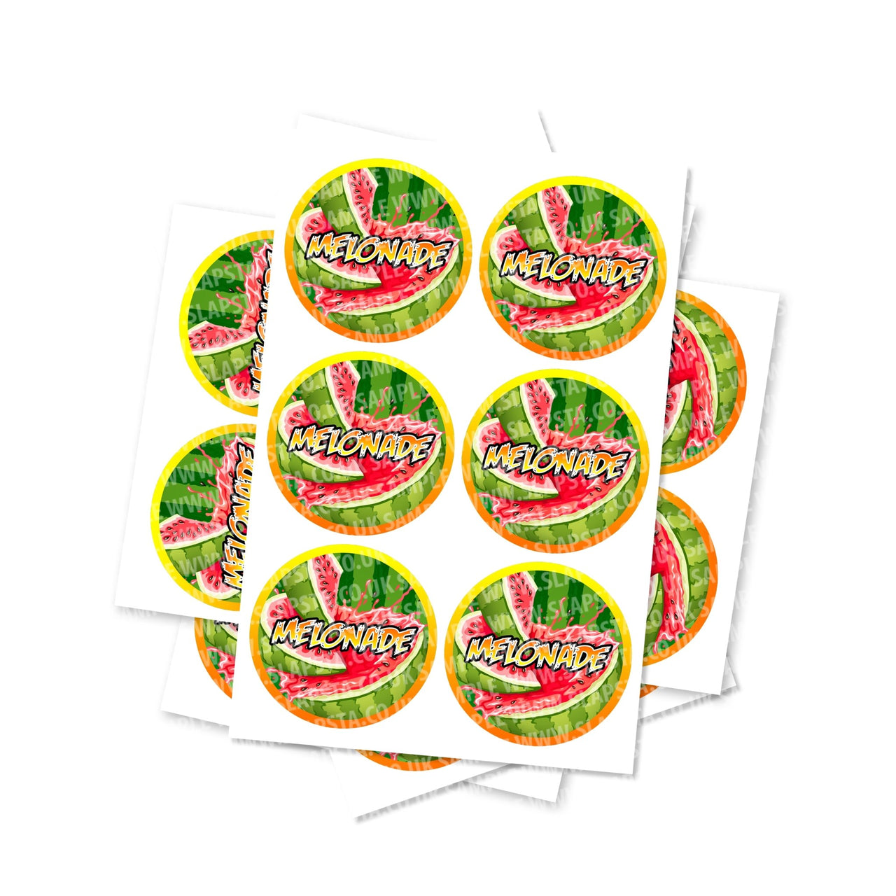 SLAPSTA - Melonade Circular Stickers