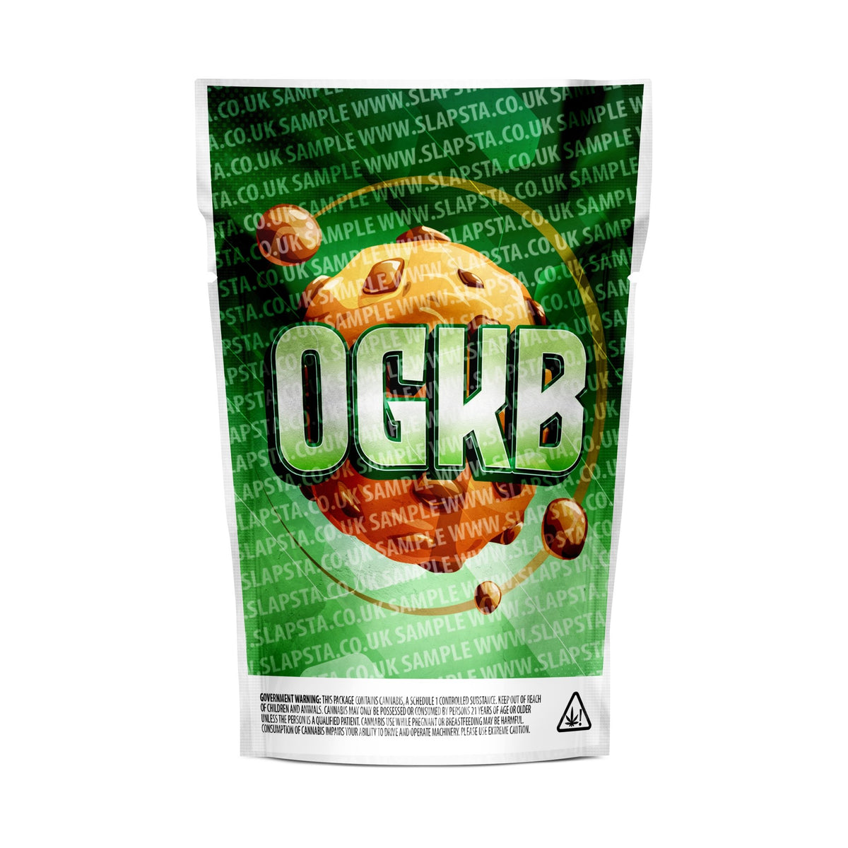 SLAPSTA - OGKB Mylar Pouches Pre-Labeled