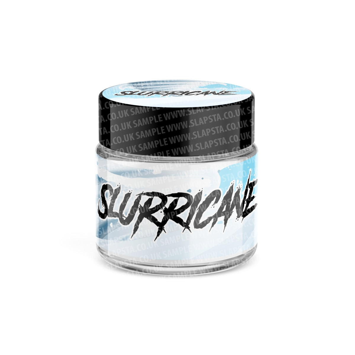 SLAPSTA - Slurricane Glass Jars Pre-Labeled