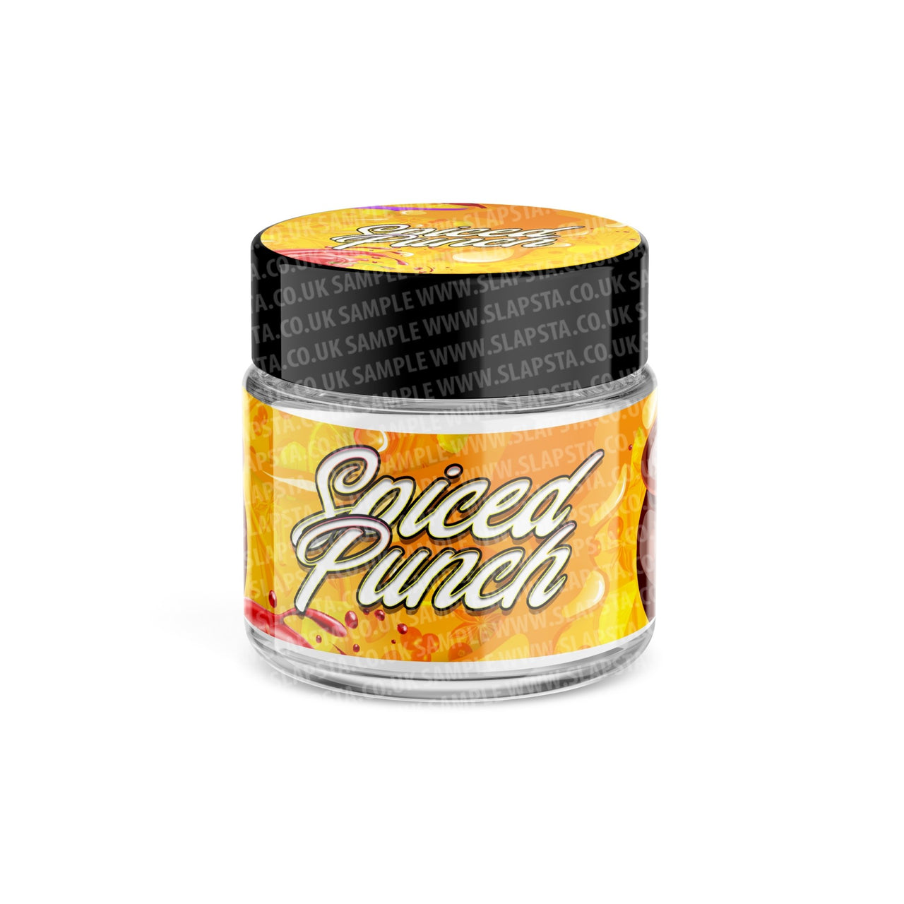 SLAPSTA -Spiced Punch Glass Jars Pre-Labeled