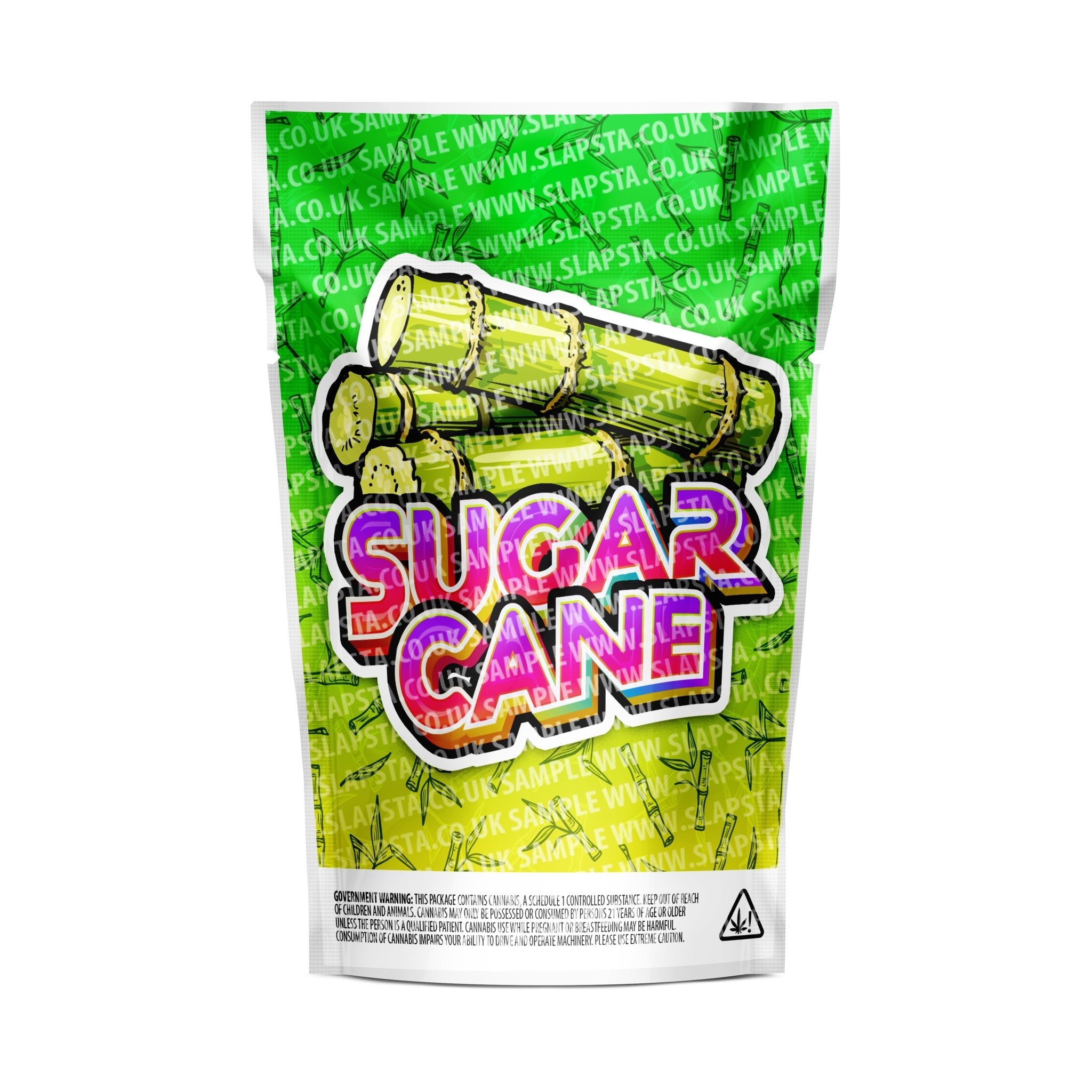 SLAPSTA - Sugar Cane Mylar Pouches Pre-Labeled