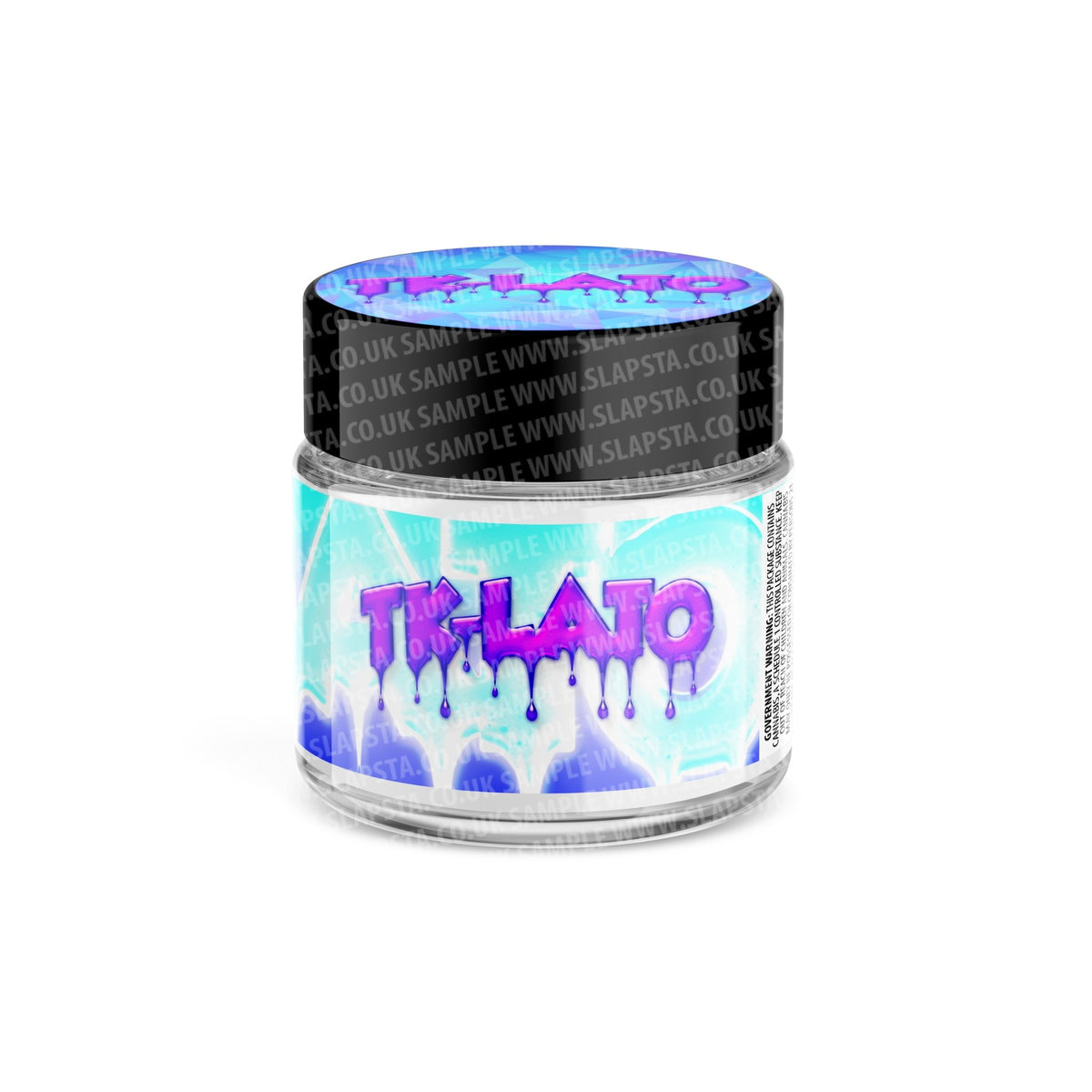 SLAPSTA - TK Lato Glass Jars Pre-Labeled