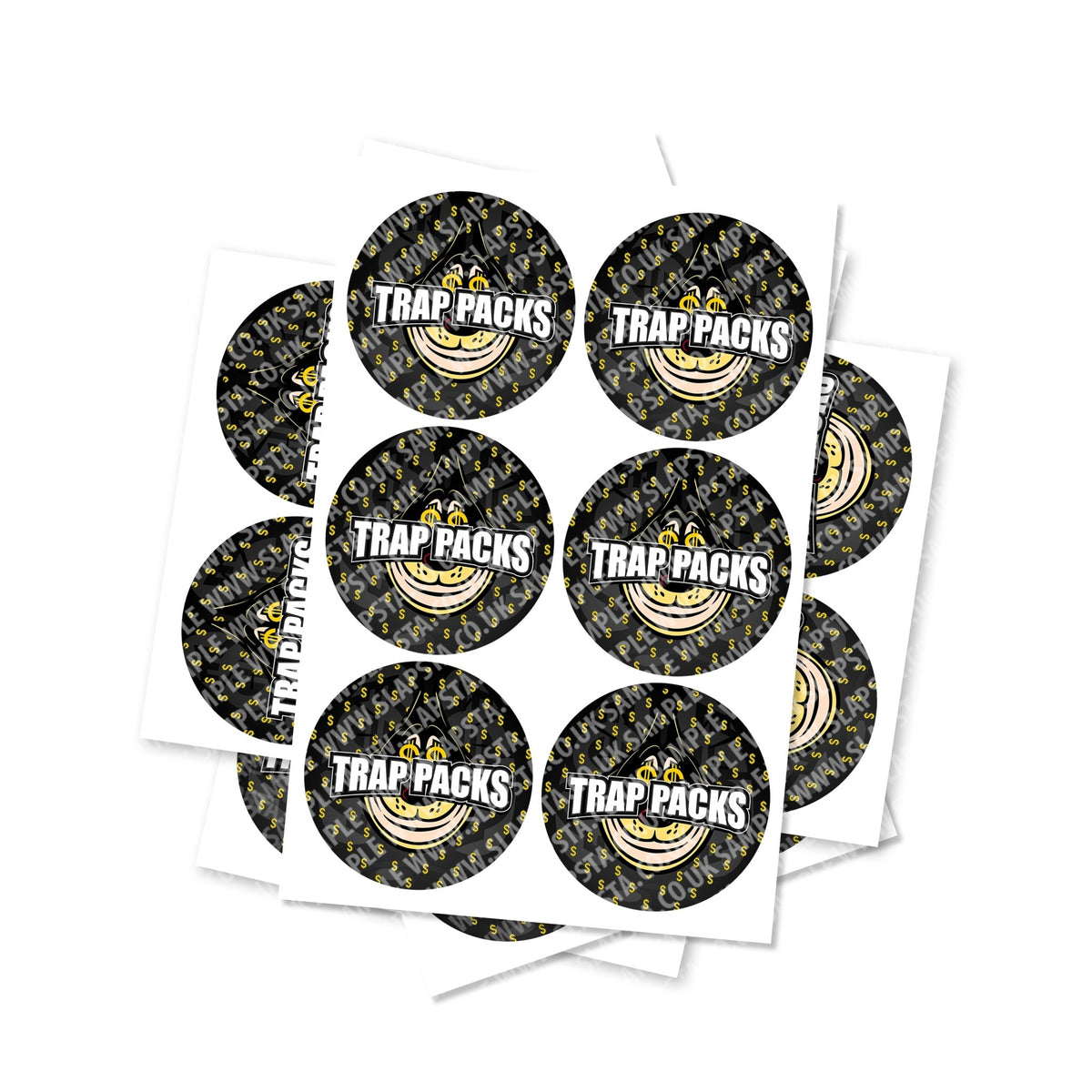 SLAPSTA - Trap Packs Circular Stickers