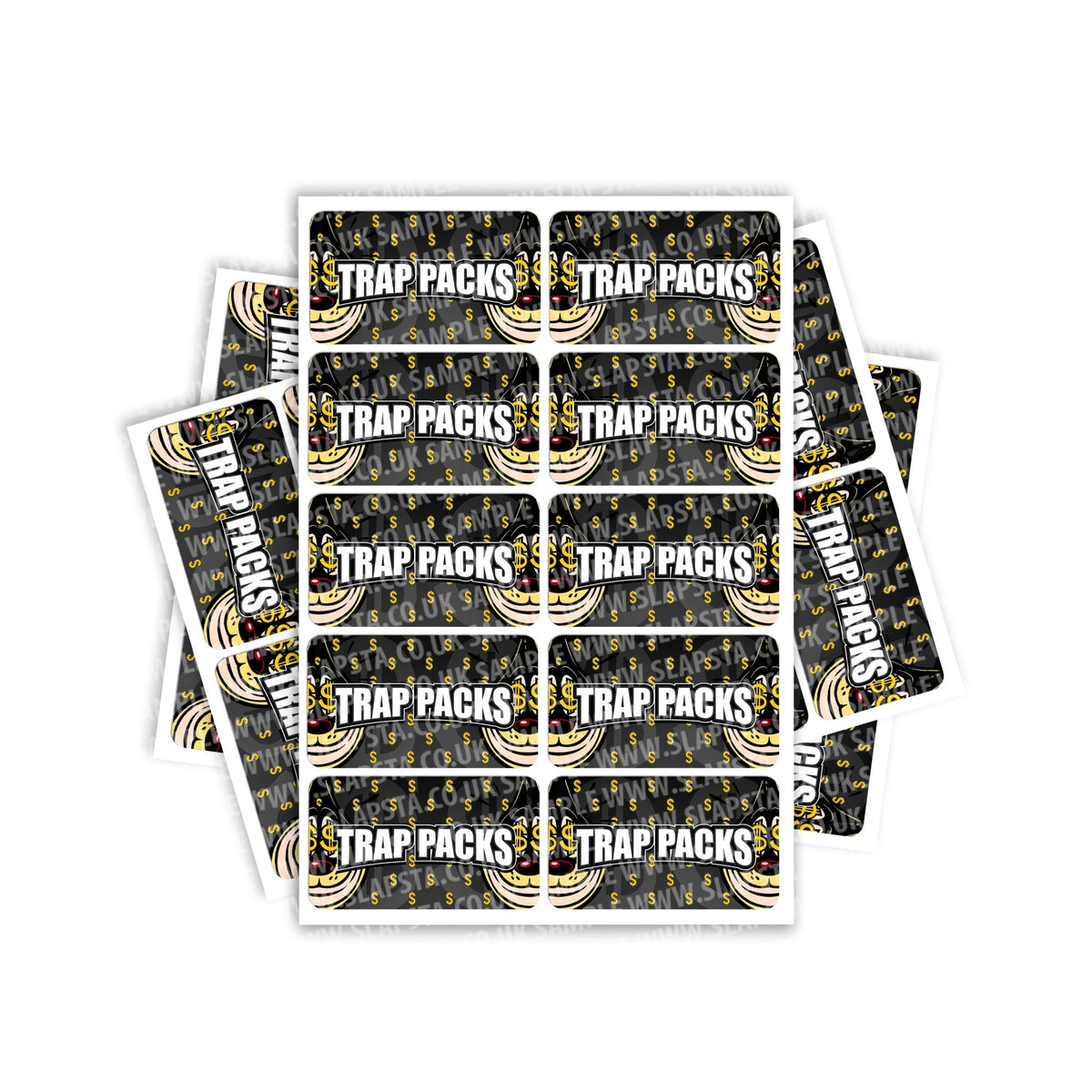 SLAPSTA - Trap Packs Rectangle / Pre-Roll Labels
