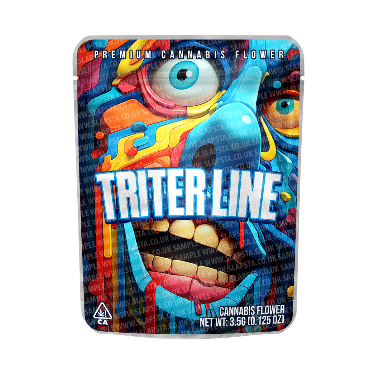 SLAPSTA - Triter Line Mylar Pouches Pre-Labeled