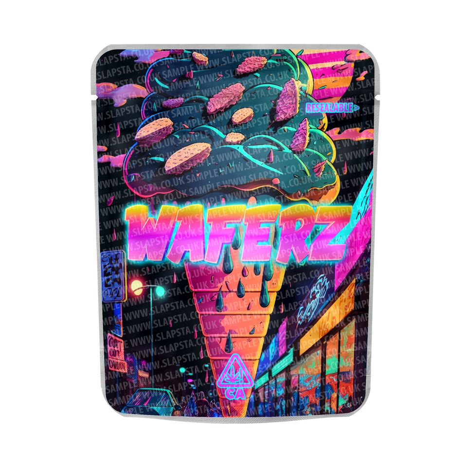 SLAPSTA - Waferz Mylar Pouches Pre-Labeled